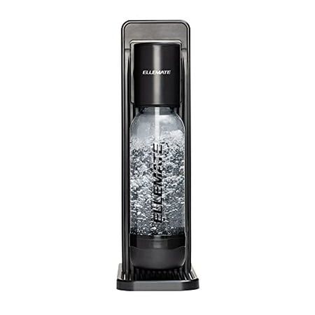 Ellemate Classic (Black) - Soda Maker/Cordless, Adjustable Fizz Levels/Carbonate Water Anywhere ...