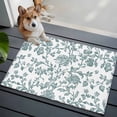 Area Rug 2x3ft Vintage Farm Floral Pattern Area Rugs Washable Low Pile ...