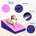 Topcobe Incline Gymnastics Mat Wedge Ramp Gym Tumbling Exercise Mat ...