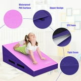 Topcobe Incline Gymnastics Mat Wedge Ramp Gym Tumbling Exercise Mat ...