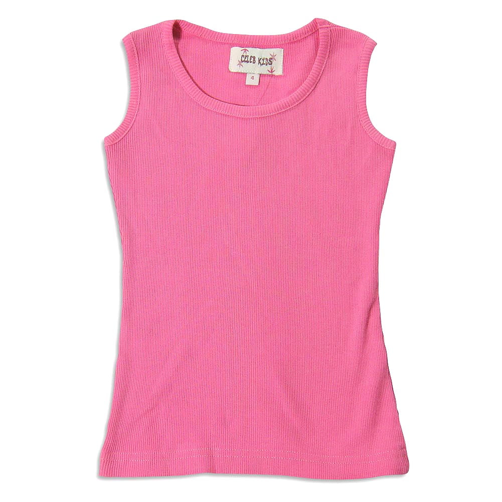 Celeb Kids - Little Girls Tank Top 23135-6X (pink) - Walmart.com