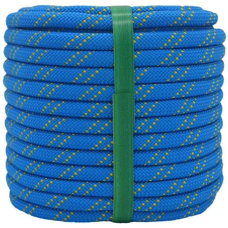 Braided Polyester Arborist Rigging Rope (3/8" X 100') Strong Pulling ...