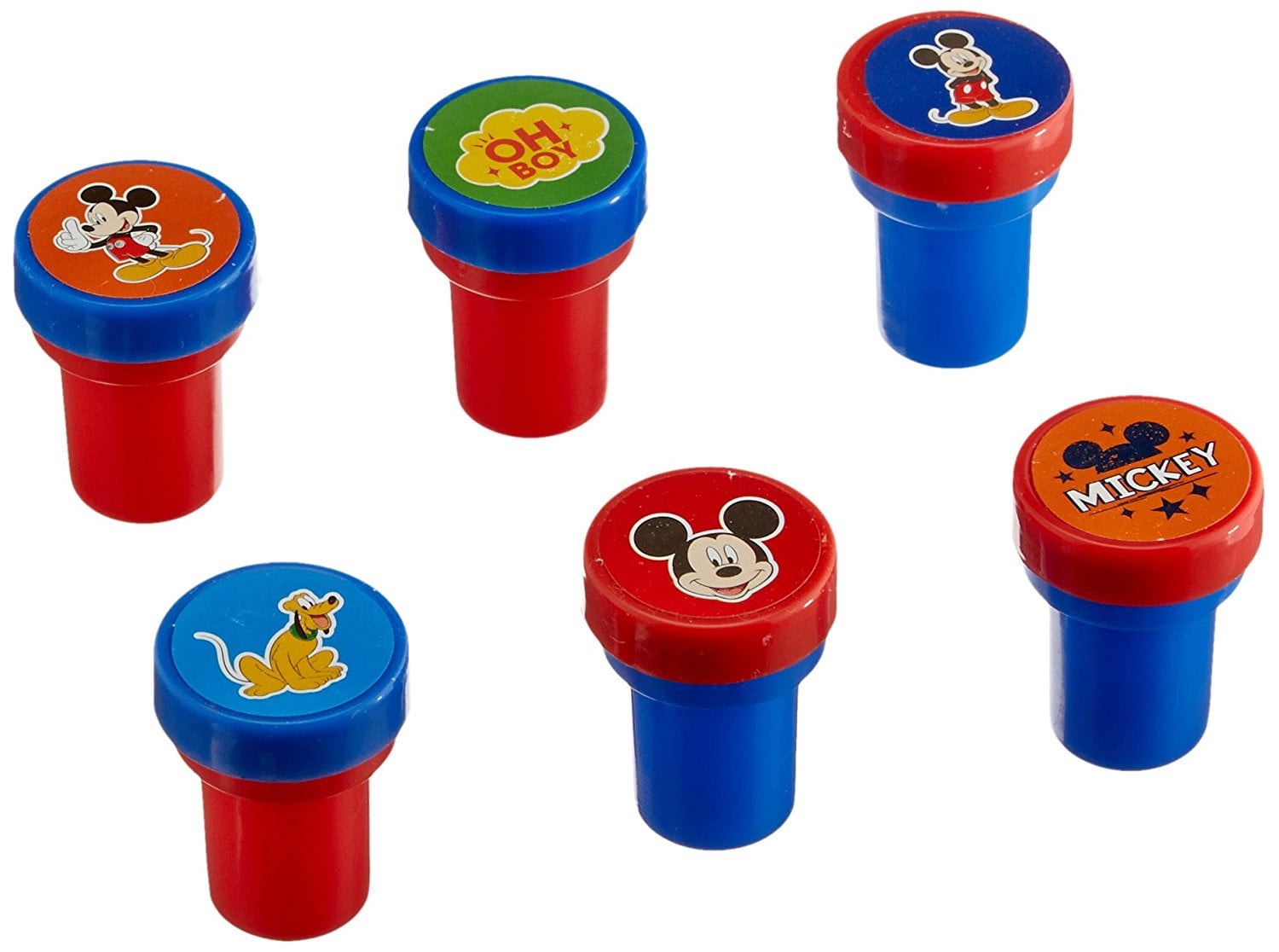 6-Piece Mickey Mouse Stamper Set - Walmart.com