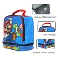 Nintendo's Super Mario Bros. Kids Insulated Double Compartment Lunch ...