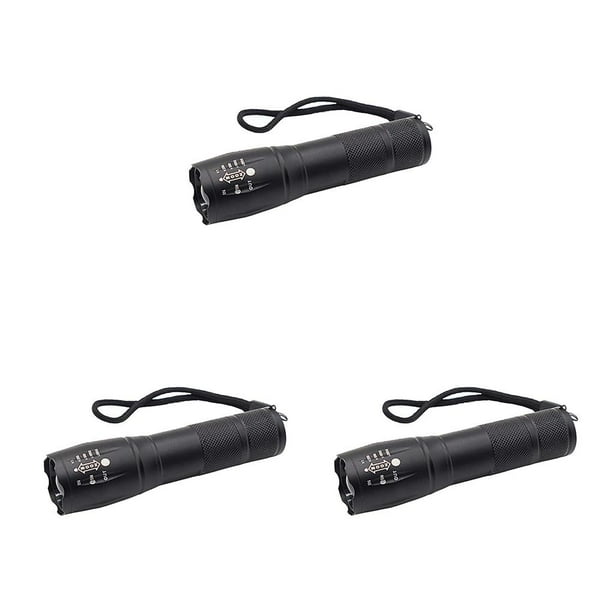 Decodeary Flashlight Handy Battery Powered Anti-corrosive Emergency ...