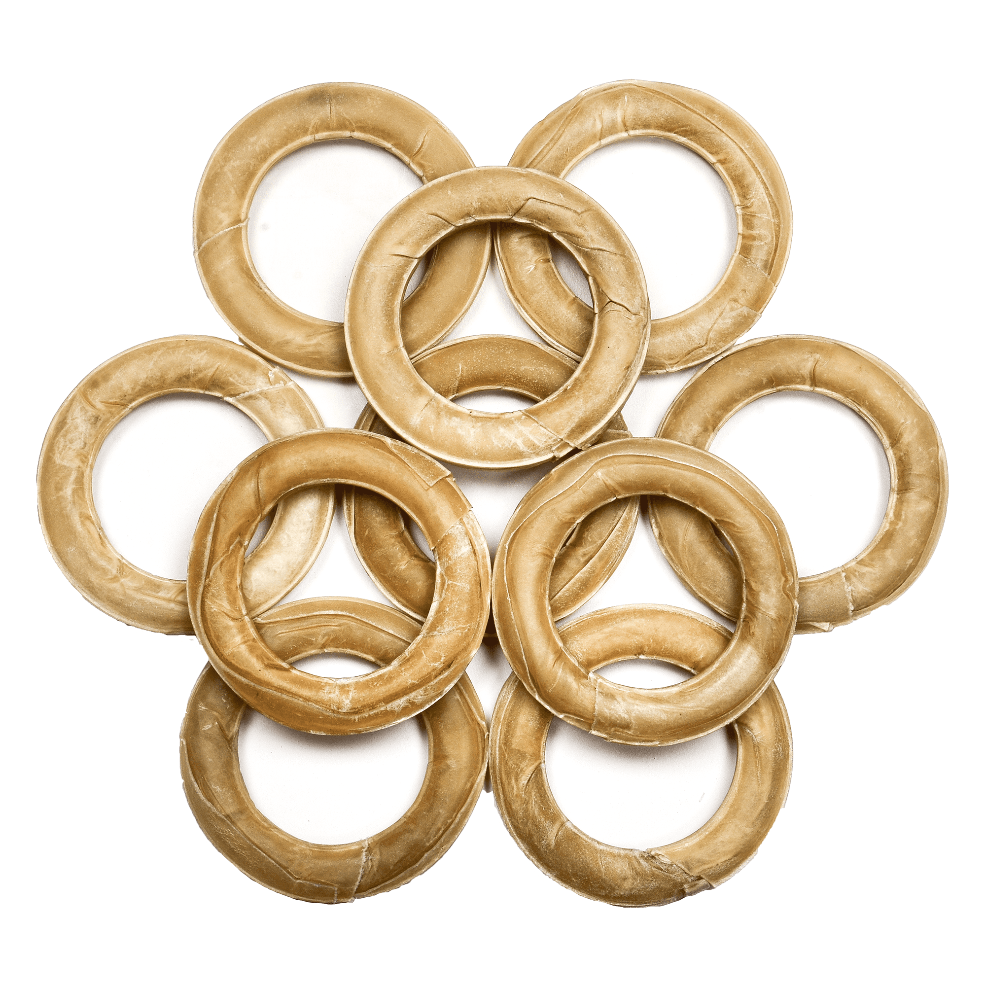 Click here for Premium Feeders Long Lasting 6 Rawhide Pressed Rin... prices