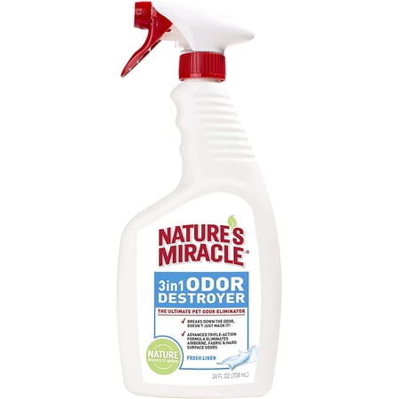 Nature's Miracle 3-in-1 Odor Destroyer, Ultimate Pet Odor Eliminator ...