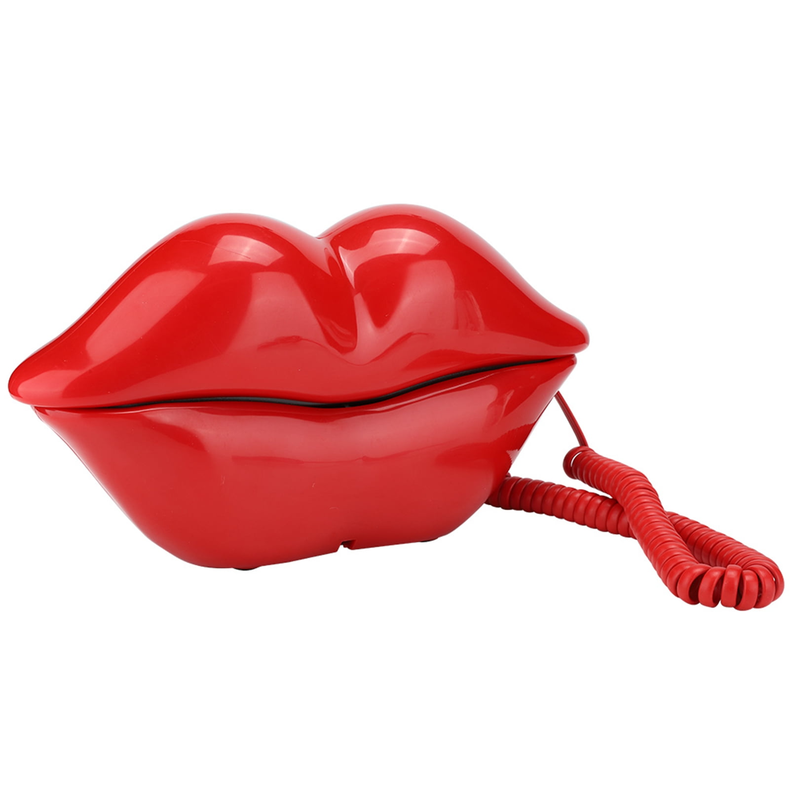 Click here for Domqga Landline  Telephone  Cute Lip Shape Desk Ph... prices
