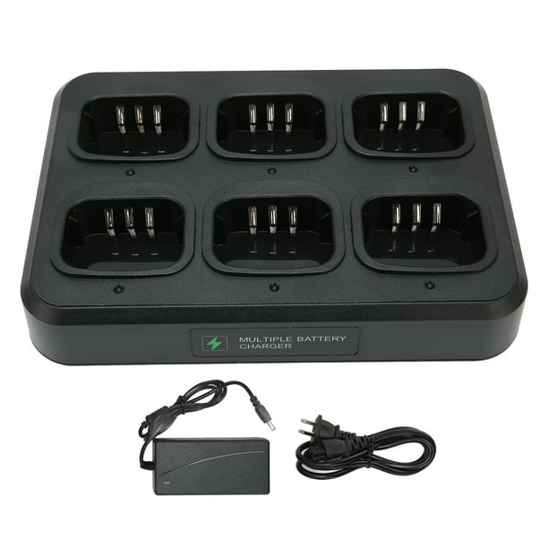 Walkie Talkie Charging Base,6 Way Walkie Talkie Way Radio Way Charger ...