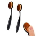 2 Pack Foundation Brush Oval Makeup Brush Loose Brushes for Blending ...