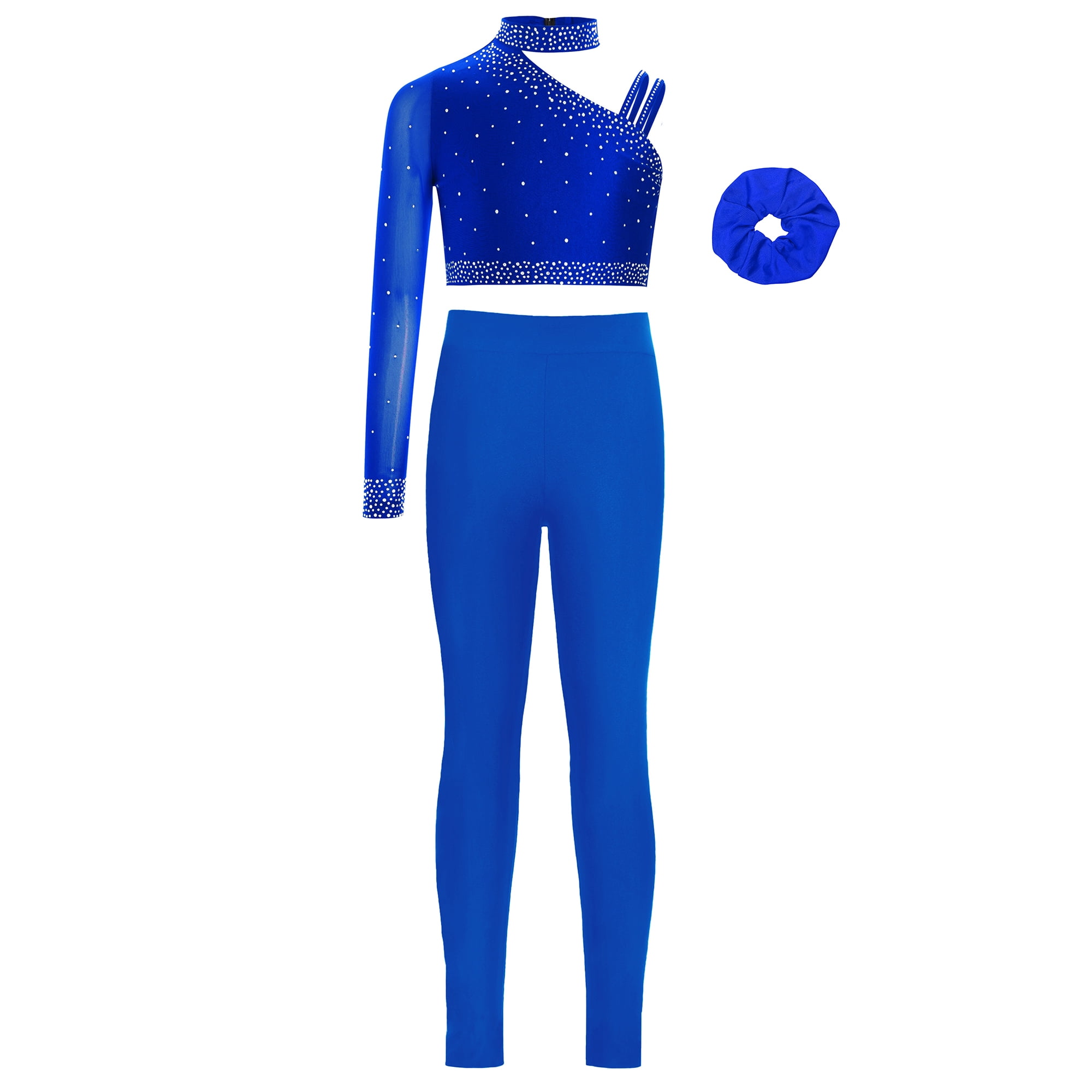 Click here for Miaeowve Kids Girls Figure Skating Outfits Sparkly... prices