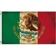 Anley Mexico Mini Flag 12 Pack - Hand Held Small Miniature Mexican ...
