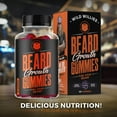 Wild Willies Beard Growth Gummies Berry Blast 60 Ct