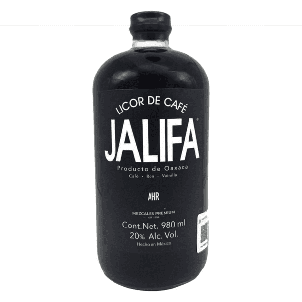 LICOR DE CAFÉ JALIFA 980 ml, 20% ALC. VOL. LICOR DE CAFE JALIFA 980 ML ...