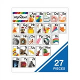 Curriculum Bulletin Board Set. Alphabet, 27 Pieces | Bundle of 10 Each ...