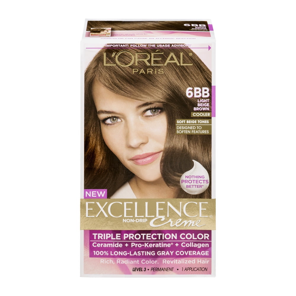 Loreal Paris Excellence Creme Permanent Triple Protection Hair Color