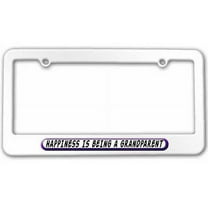 Happiness Is Being A Grandparent License Plate Tag Frame, Multiple ...