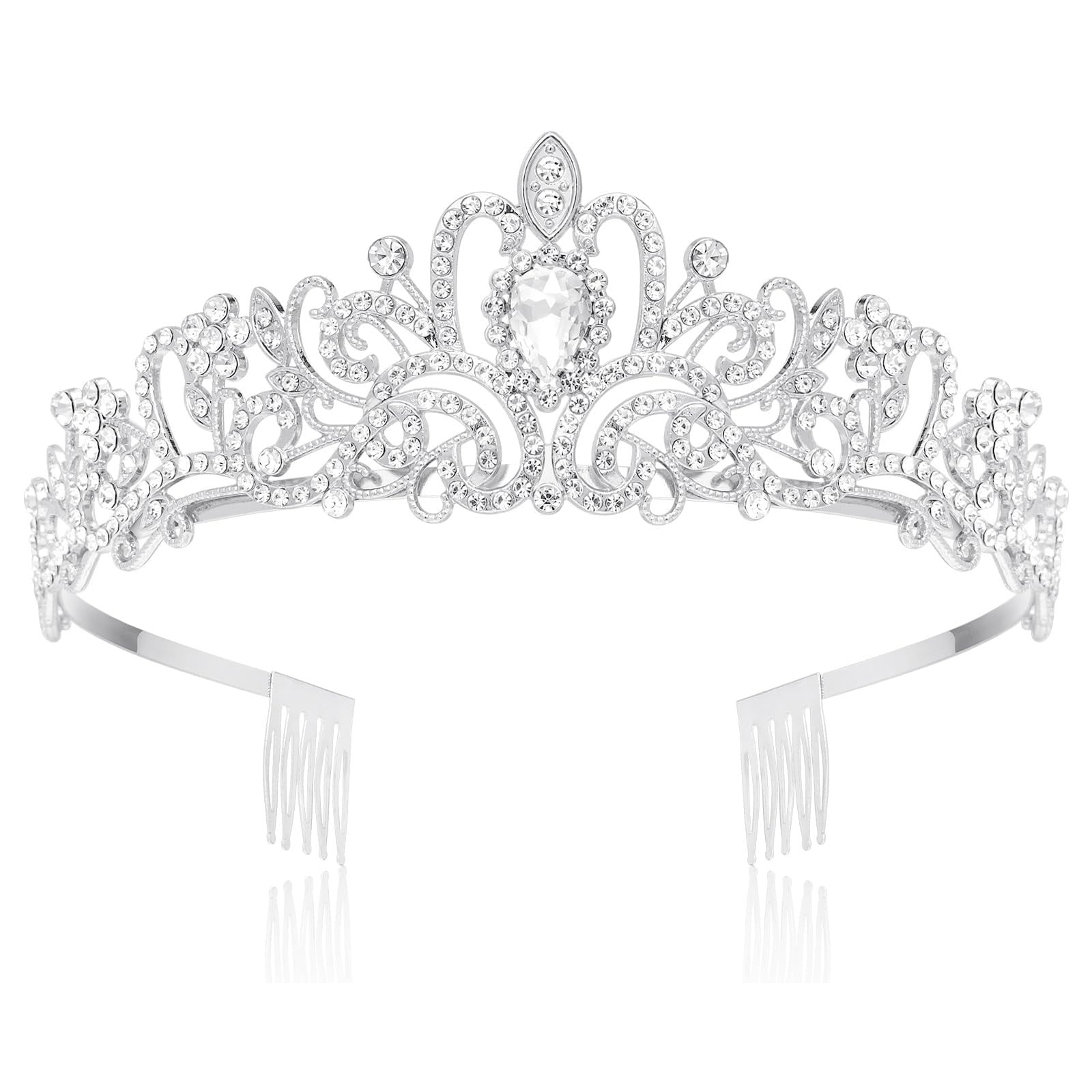 Click here for Hyongzeng Crystal And With Comb Headband For Girl... prices