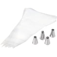 Wilton 12-Piece Cupcake Decorating Icing Tips Kit, Dessert Supply for ...