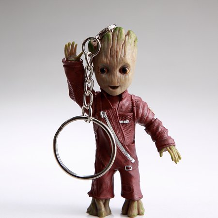 The tree man keychain figure pendant, the keychain tree man raises his ...