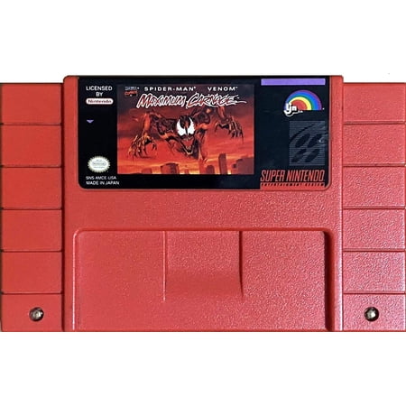 Spider-Man & Venom: Maximum Carnage - (Super Nintendo, SNES ...