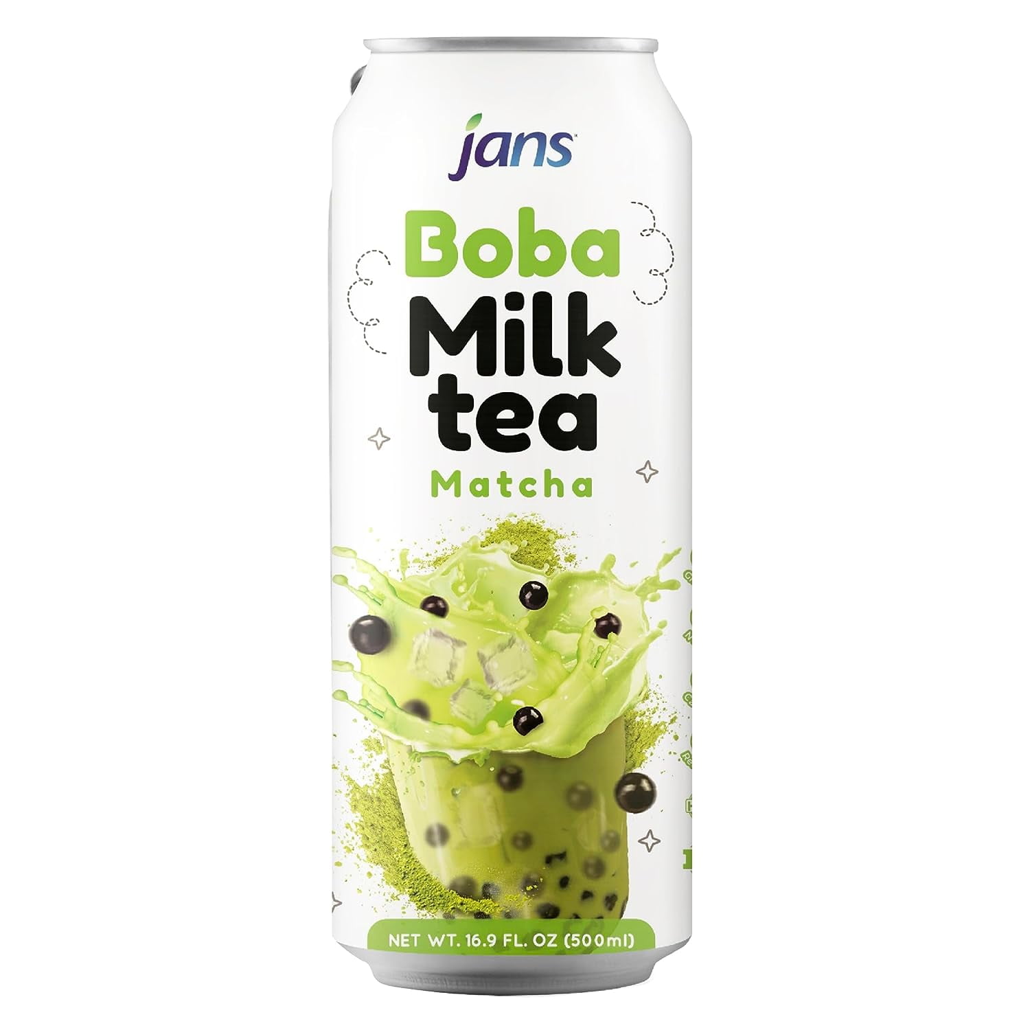 Jans Boba Milk Tea (Matcha, Pack of 1) - Walmart.com