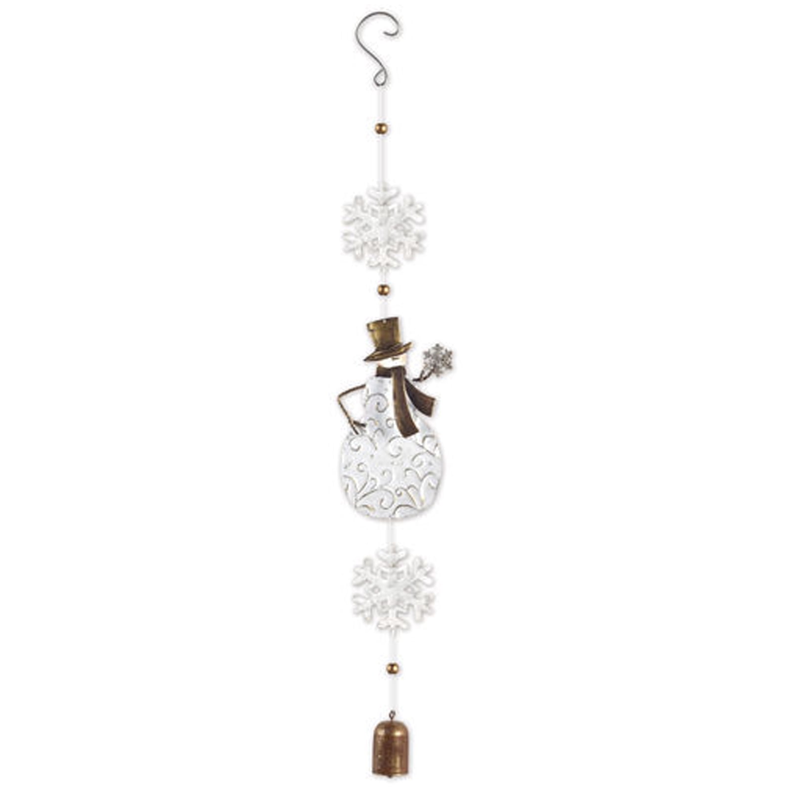 Sunset Vista Snowman Metal Door Dangler Indoor Outdoor Holiday Decor 24 ...