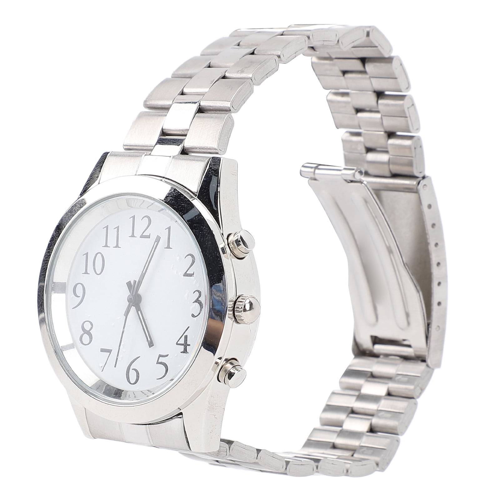 Reloj Parlante, Reloj Parlante Con Caja Metálica Y Alarma Para Personas ...