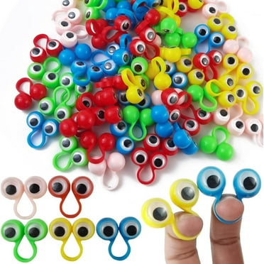 Walmart's 4 Large Googly Eye Finger Ring Puppets, Party Favors for Kids ...