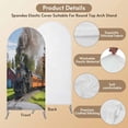 4FT Arch Backdrop Covers, Steam Train Wedding Arch Cover Stretchy ...