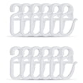 50Pcs S Shape Curtain Rails Gliders Hooks Sliders Clip Set for Easy ...