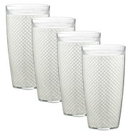 CreativeWare Circus 24-Ounce Multi-Colored Plastic Tumbler Set, Set of ...