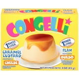 Congelli Cheese Caramel Custard, 3 oz - Walmart.com