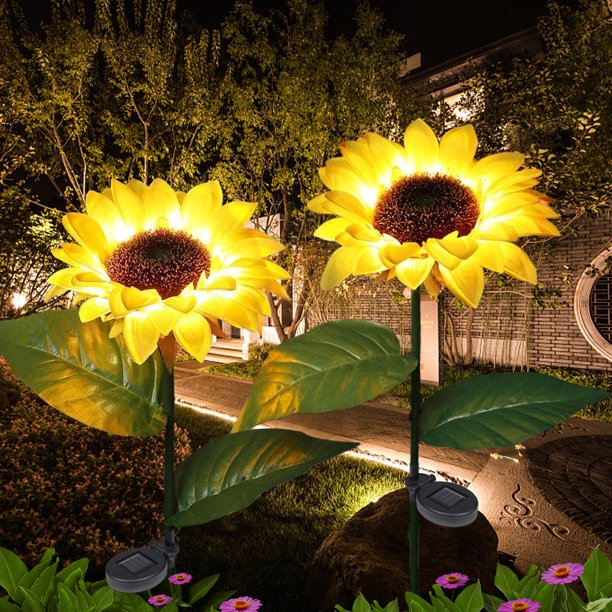 Solar Powered Sunflower