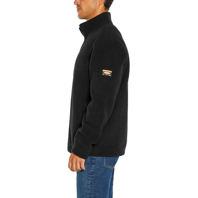 Orvis Men's Full Zip Heavyweight Fleece Jacket (Black,L Orvis Men's Full Zip Heavyweight Fleece Jacket (Black,L