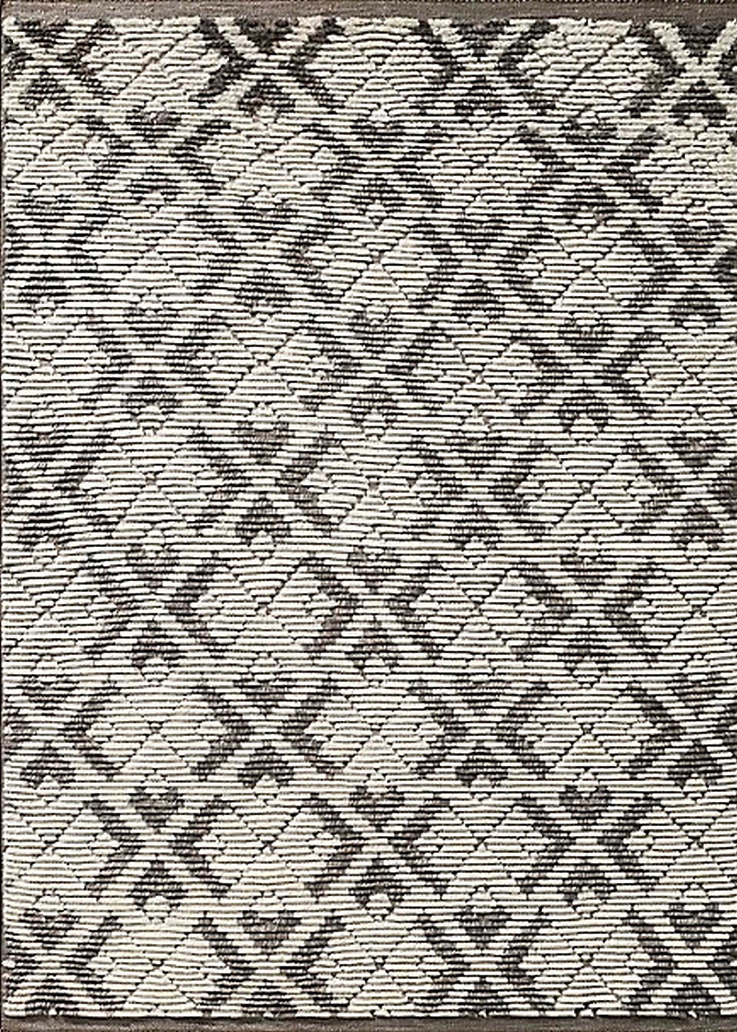 Ahgly Company Machine Washable Indoor Rectangle Industrial Modern Ash ...