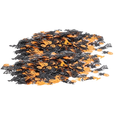 Halloween Table Scatter Confetti, Pumpkin Spider Webs Pvc Material 200g ...