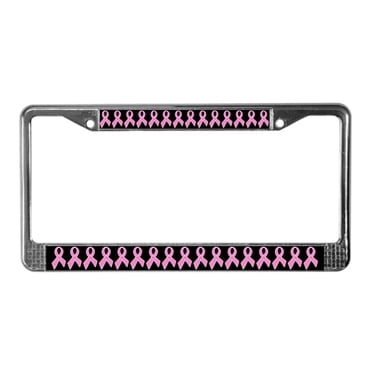 Keep Calm And Find A Cure Breast Cancer Awareness License Plate Tag ...