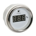Marine Boat Car Digital Fuel Tank Level Gauge 0-190ohm Fuel Level ...