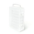 Dritz Thread Storage Box, Holds 48 Spools, Double-Sided, Transparent ...
