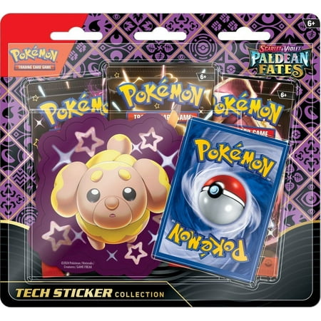 POKEMON TCG: SCARLET AND VIOLET: PALDEAN FATES: TECH STICKER COLLECTION ...