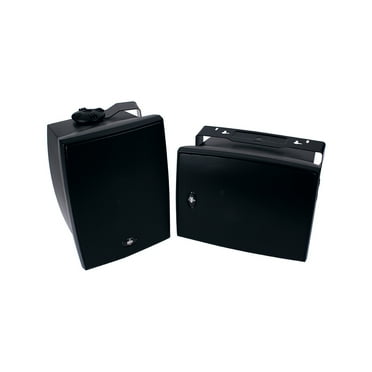 Sound Town Pair of 6.5" Weather-Resistant Surface-Mount Speaker, Indoor ...