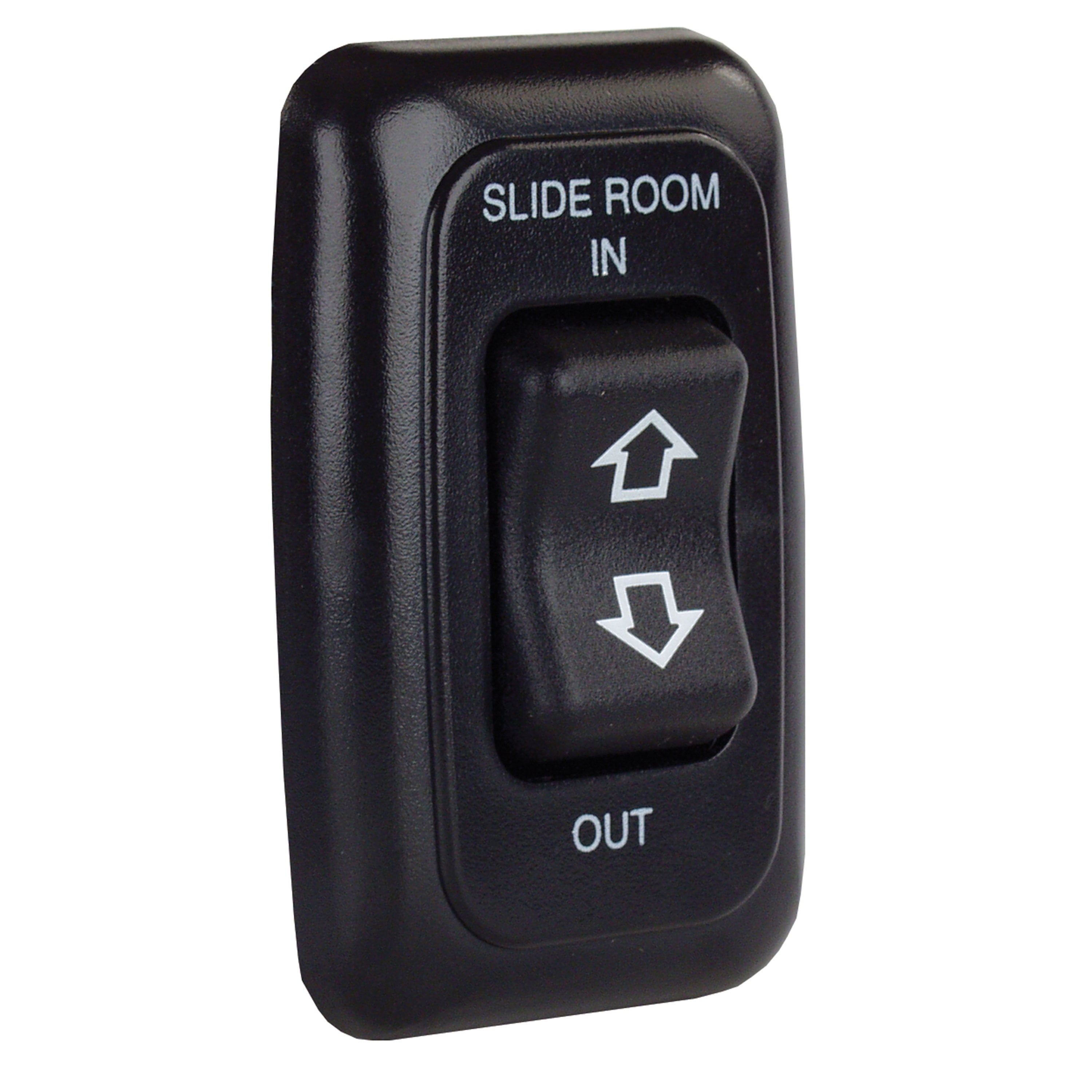 JR Products 12285 Slide-Out Switch with Bezel and Printed Text - Black ...