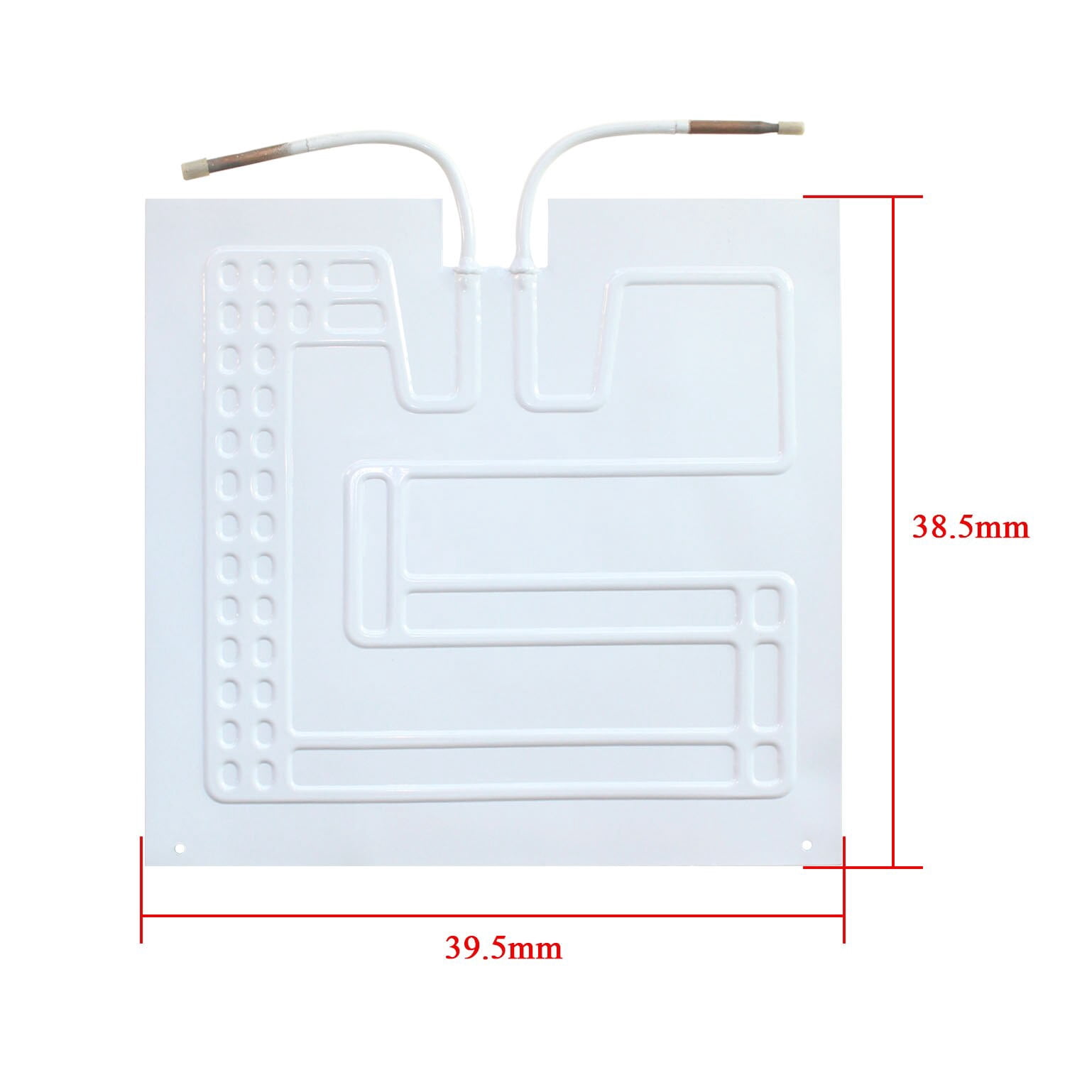 Refrigerator evaporator flat plate evaporator freezer cool plate with ...