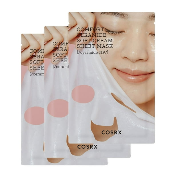 COSRX Balancium Comfort Ceramide Soft Cream Sheet Mask - 3Pcs - Walmart.ca