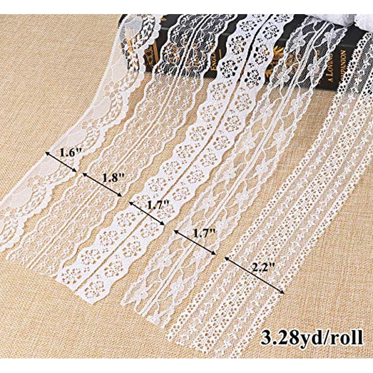 Cream Lace Ribbon