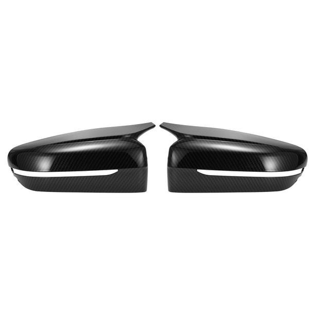 Pair Car Exterior Rearview Mirror Housing Door Wing Mirror Cover Carbon ...