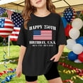 CONROSES 250 Anniversary Usa Toddler Boys Short Sleeve Tshirts ...