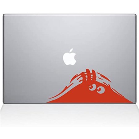 The Decal Guru Hiding Monster MacBook Decal Vinyl Sticker - 13" MacBook ...