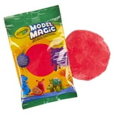 Crayola Model Magic Modeling Compound Dough, Red, 4 oz Packs, 6 Packs ...